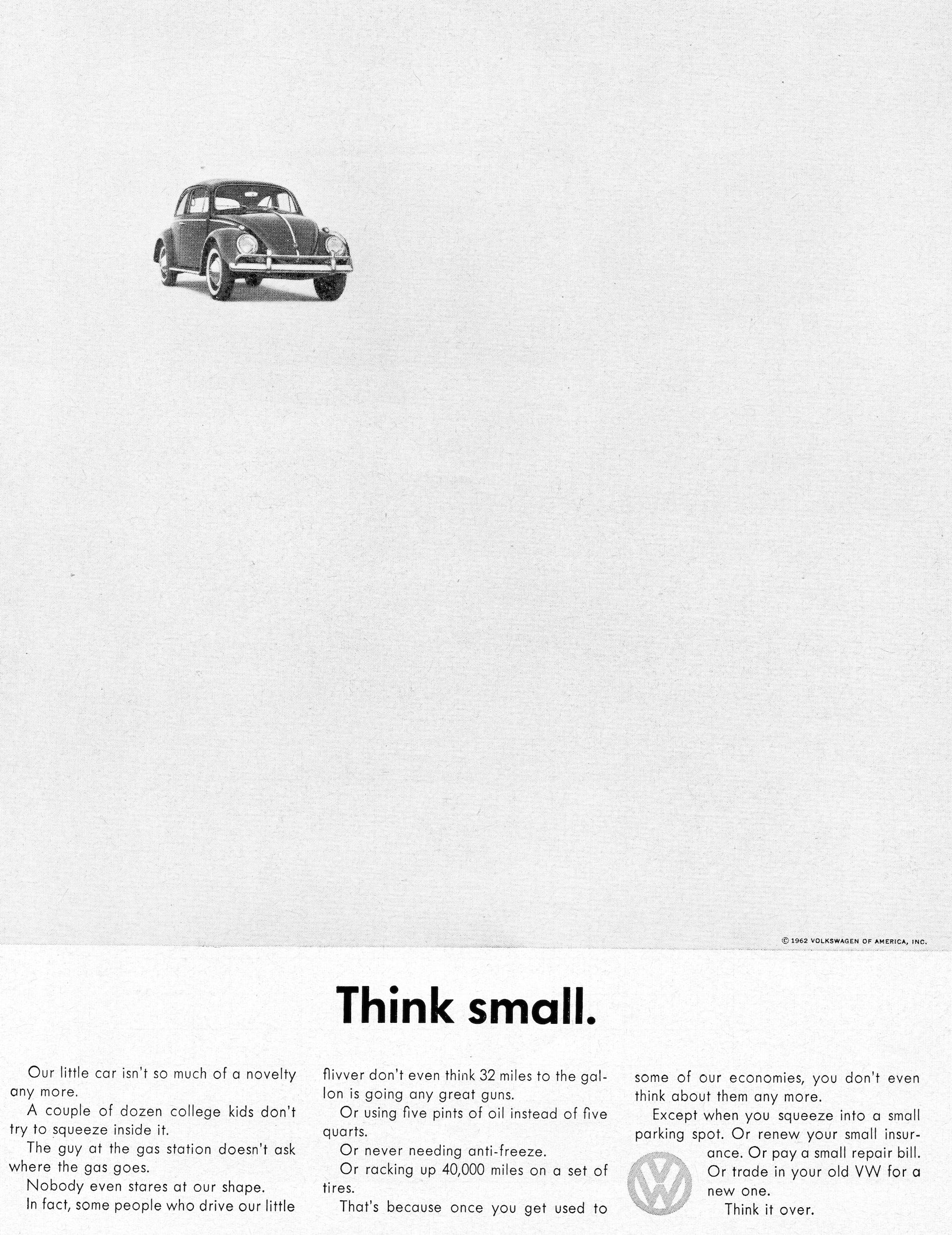 Think Small (advertising campaign) - VolksWiki